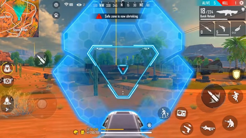 Free Fire Kalahari haritasına yeni silah Shield Gun eklendi | Mobidictum