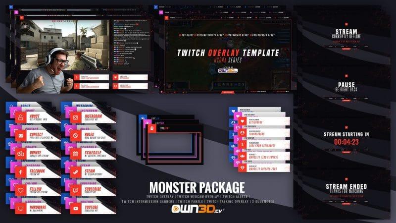 Yayıncılar için Ücretsiz Overlay Tasarımları | Mobidictum