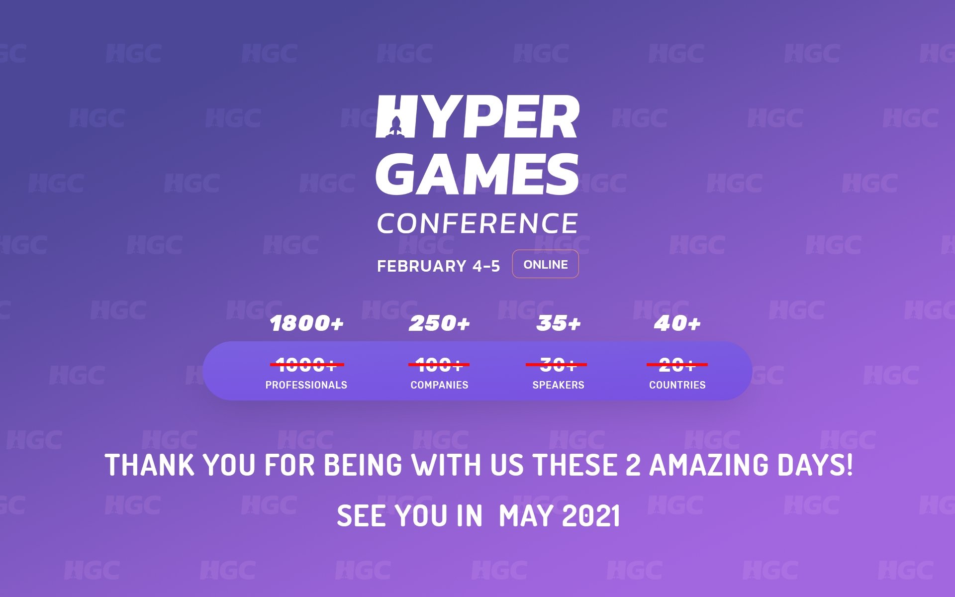 Hyper Games Conferens hosted more than 1800 participants | Game ...