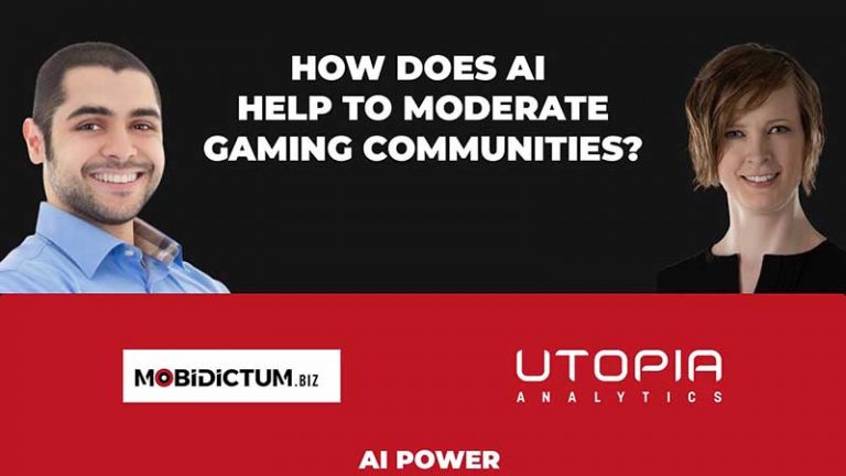 We talked about the AI moderator with Mari-Sanna, CEO of Utopia Analytics | Game Industry News