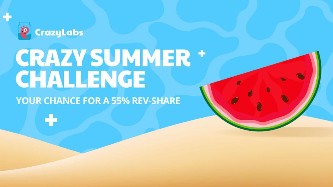 55% rev-share in the new hyper-casual developer challenge by CrazyLabs ...