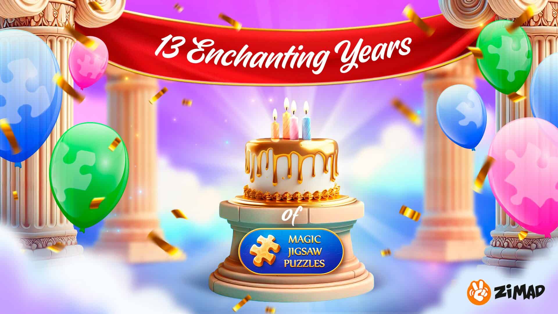 13 Enchanting Years: Magic Jigsaw Puzzles’ Birthday