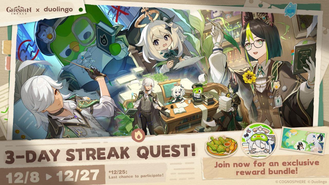 Duolingo × Genshin collab wins younger audiences - December 2025 mobile ...